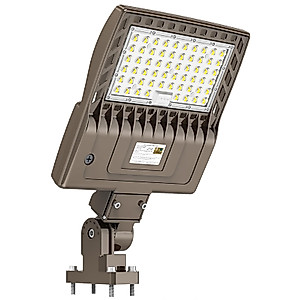 200W LED Parking Lot Light 28000LM with Arm Mount UL DLC Listed, 5000K Shoebox Pole Light AC100-277V, IP65 Waterproof Commercial Street Area Lighting for Driveway/Roadway/Yard, Replace 800W HID HPS