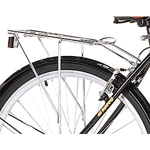 Kent International Springdale Hybrid Bicycle, Black | 700c ‎Hybrid Bike with 21-Speed Rear Shimano Derailleur Drivetrain | Lightweight Mountain Bike with Aluminum Frame for Premium Cycling | Men