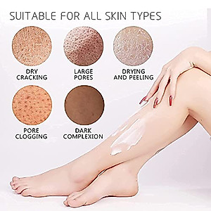 Spa Pedicure Kit, Pedicure Foot Soak Kit Foot Spa Treatment at Home Pedicure Foot Care Kit 4 in 1 with Foot Soak Bath Salt Foot Scrub Lotion for Dry Cracked Feet