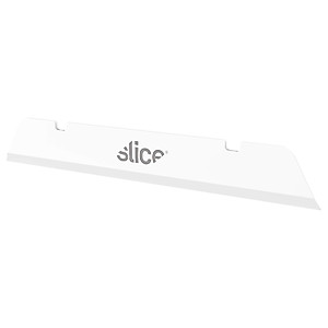 Slice 10539 Extra Long Industrial Blade, Advanced Ceramic, Ideal for Insulation, Batting, Foam, Finger-Friendly Safety Blade; Lasts 11x Longer Than Metal, Pointed Tip (4 Pack)