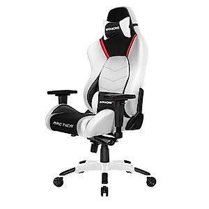 AKRacing Masters Series Premium Gaming Chair with High Backrest, Recliner, Swivel, Tilt, Rocker and Seat Height Adjustment Mechanisms with 5/10 Warranty