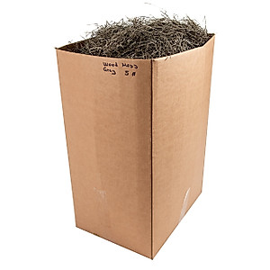 SuperMoss (21620 Aspen Wood Moss (Excelsior), Grey, 5lbs