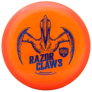 Discmania Eagle McMahon Meta Tactic Razor Claw 3– Utility Disc, Overstable and Reliable Disc Golf Disc 173-176g