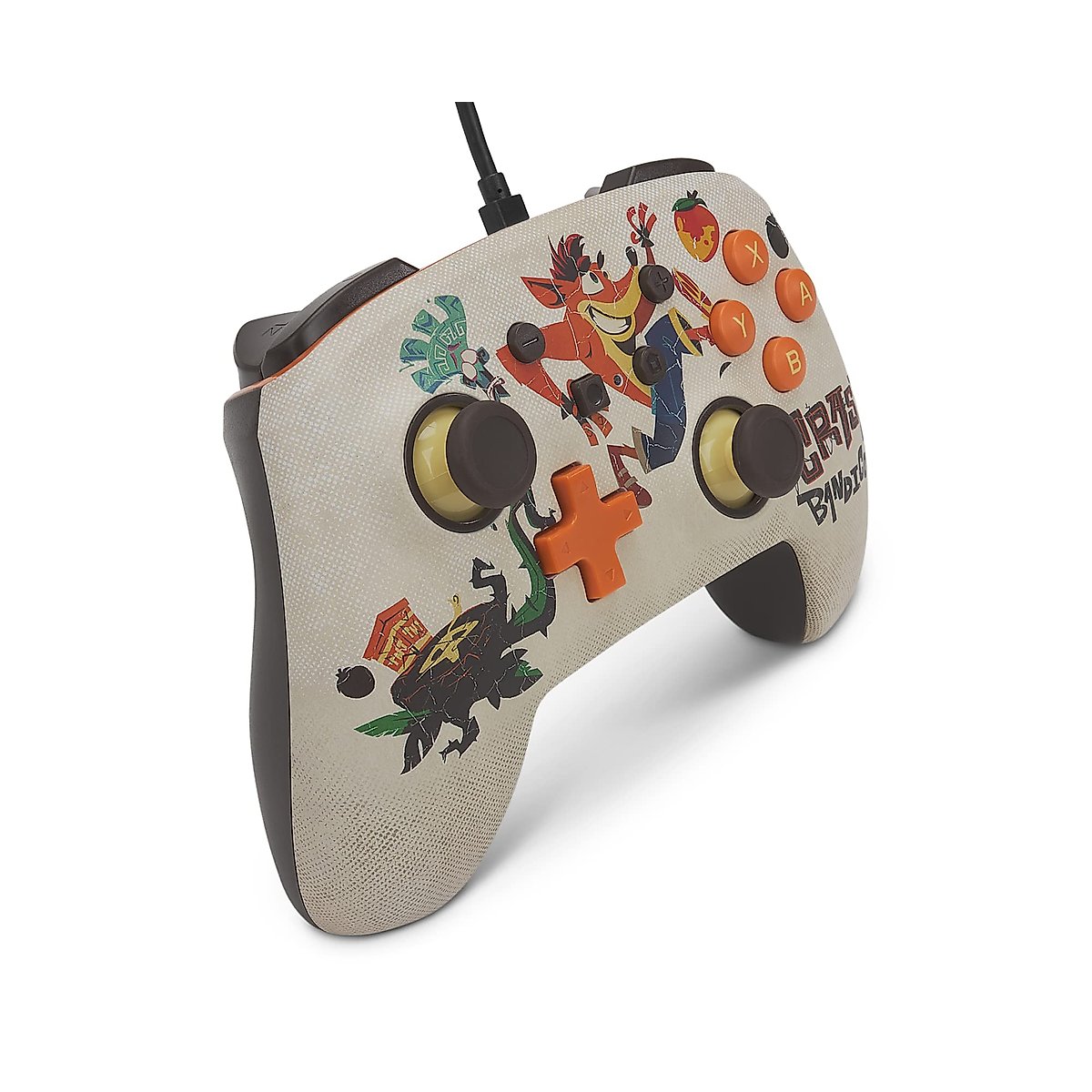 PowerA Enhanced Wired Controller for Nintendo Switch - Quantum Crash