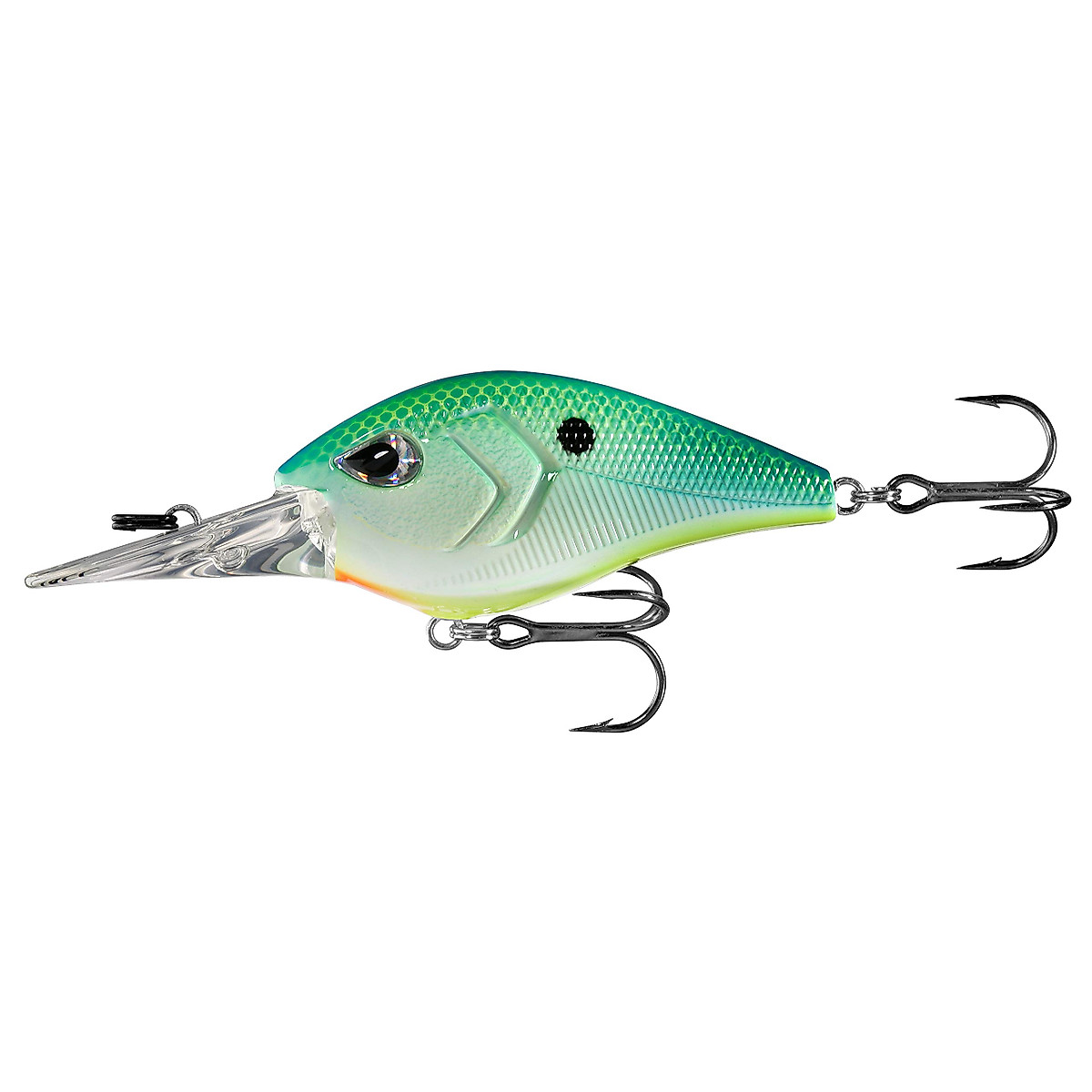 13 FISHING - Troll Hunter - Crankbait - 2.75" - 11/16oz - 12' - Citrus Shad - TH70-12-60
