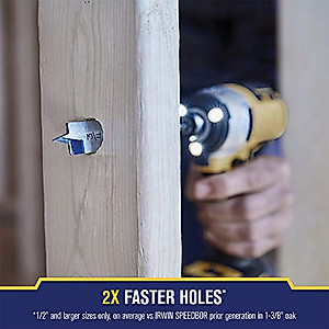 IRWIN SPEEDBOR Spade Wood Drill Bit 5/8" X 6" (88810)