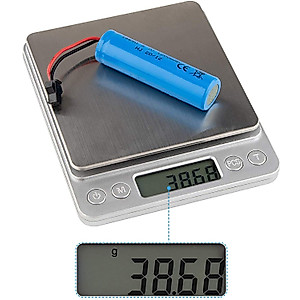 FPVERA 3.7V 1200mAh Li-ion Battery 2PCS 3.7Volt Rechargeable Batteries with USB Charger Cable SM-2P Plug for RC Car Drift Monster Truck Off-Road Vehicle Remote Control Car High-Speed Climbing Racing