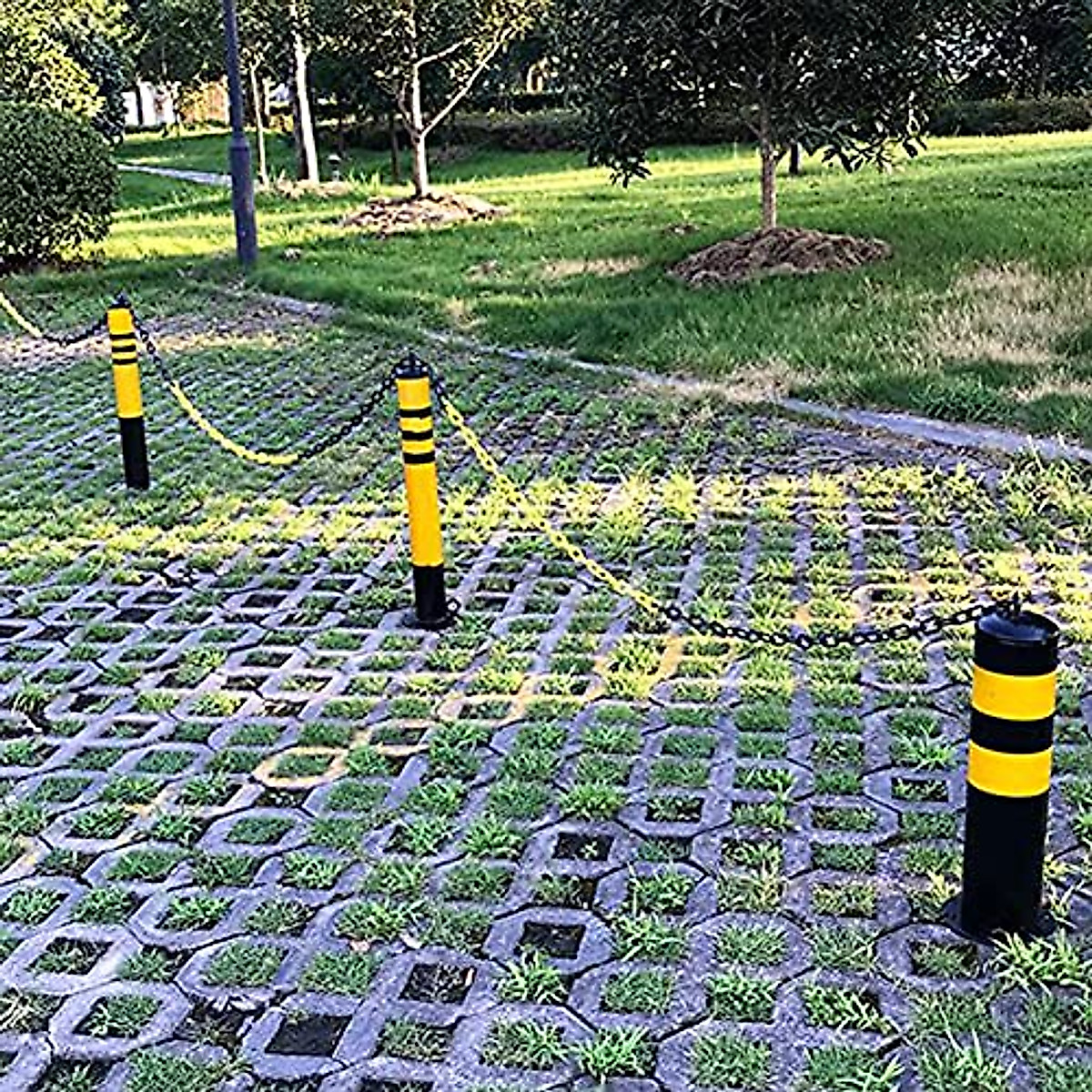 Security Parking Posts,Car Parking Space Lock,Heavy Duty Metal s for Safe Lane Parking and Parking Interceptors