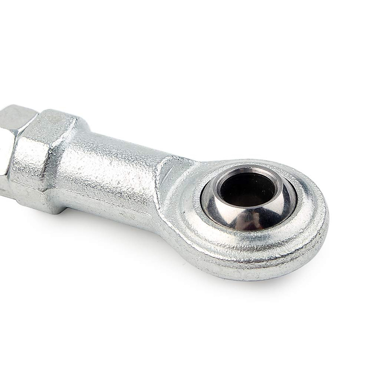 GZYF 2PCS Go Kart ATV Tie Rod End Steering Kit, Metal Bolt Tie Rod Ball Joiner Steering Shaft Assembly for ATV Go Kart