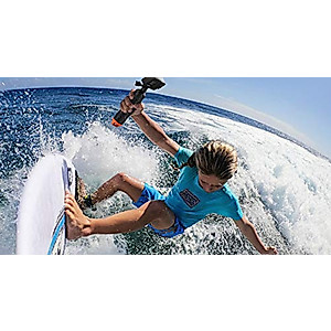 Wealpe Floating Hand Grip Waterproof Handle Compatible with GoPro Hero 11, 10, 9, 8, 7, Max, Fusion, Hero (2018), 6, 5, 4, Session, 3+, 3, 2, 1, DJI Osmo, Xiaomi Yi Cameras