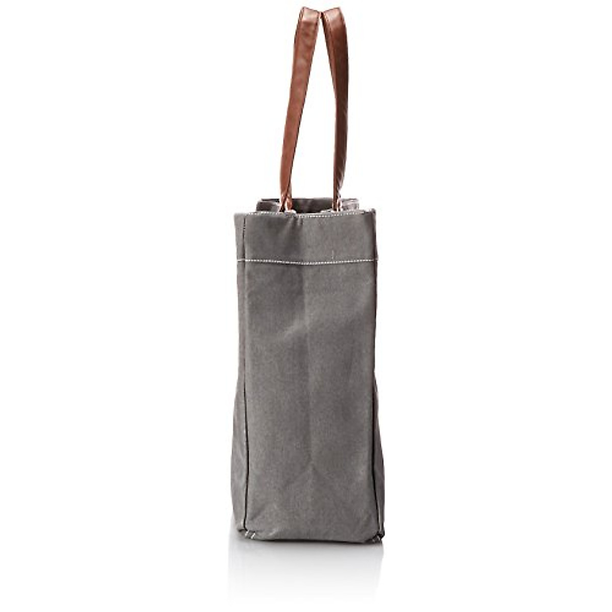 maika Recycled Canvas Carryall Tote Bag, Waxed Ash