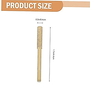 Happyyami 8 Pcs Chainsaw File Deburring Tool Electrical Tools Electric Sharpener Burr Grinding File Diamond Grinder Tool Polishing Grinding Tool Diamond Sharpener Wheels Sharpening Wheel