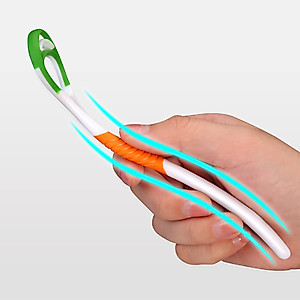 Tongue Scraper Cleaner 3 Pack - Bad Breath Solution for Adults and Kids | Easy to Hold & Clean | Suitable for Sensitive Tongue | BPA Free Oral Hygiene Products