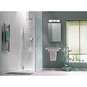 Globe Electric 51202 Cameron Collection 3 Chrome Fixture Vanity Light