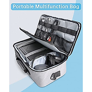 HISION Projector Bag Mini Projector Case Portable Case for Mini Projector and Accessories