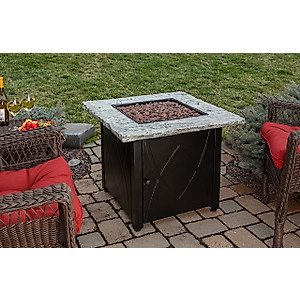 Endless Summer GAD1445DH Propane Gas Outdoor Fire Table, Brown