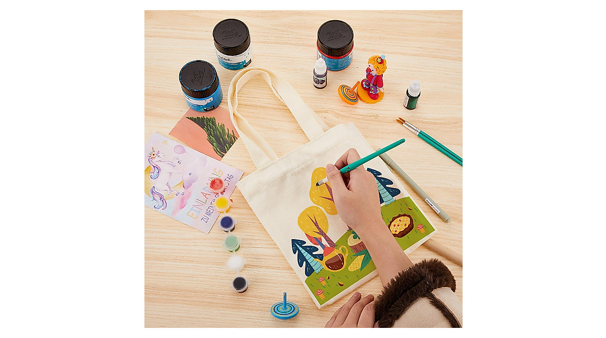 Amylove 24 Pcs Mini Canvas Tote Bags for DIY & Gifts