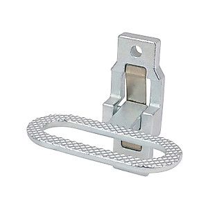 Mytee Products Galvanized Steel Trailer Folding Step | Fold Down Utility Bed Body Step Safety Folding Grab/Step Flip Up Folding RV Camper Trailer RV Bus (2 Pack)