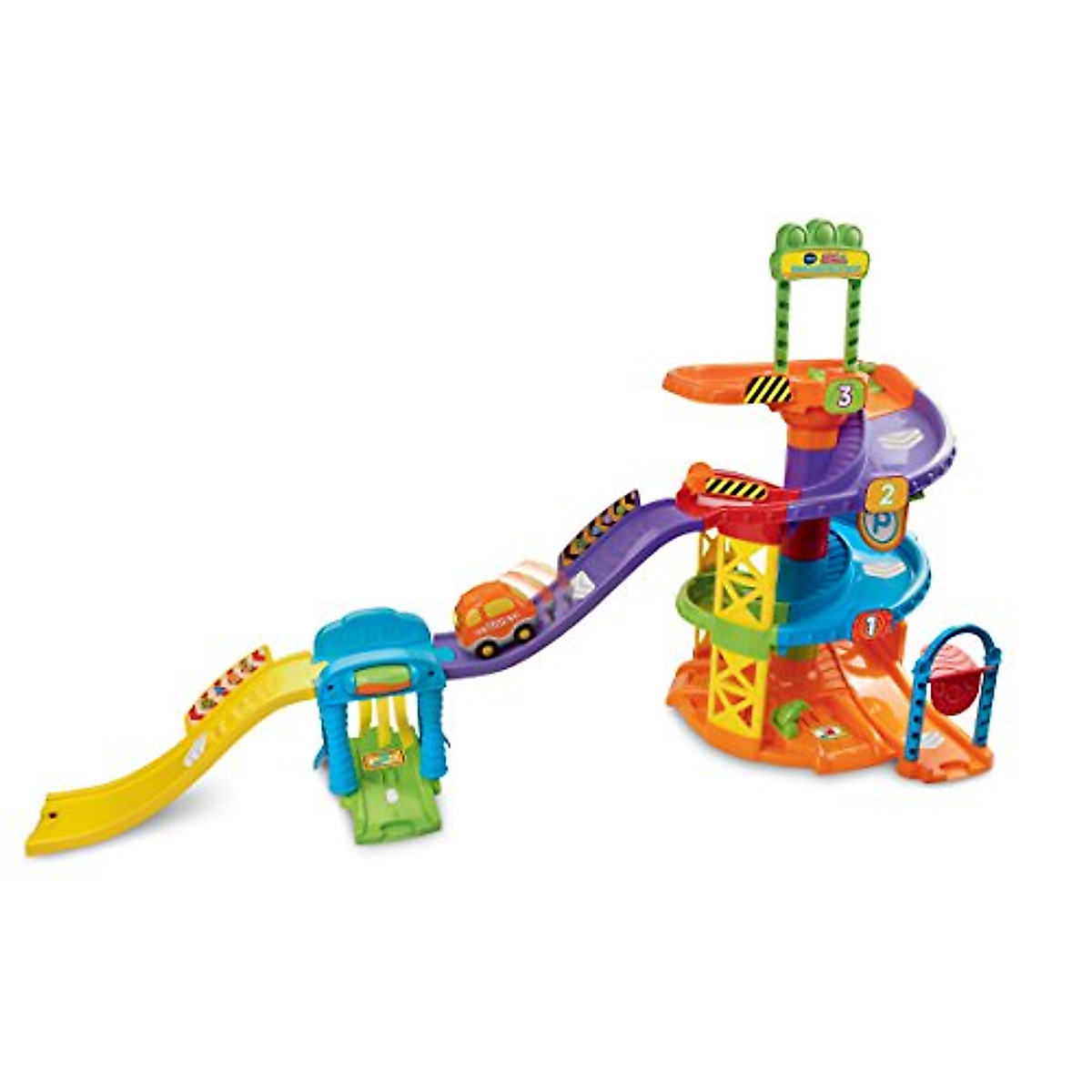 VTech Go! Go! Smart Wheels Spinning Spiral Tower Playset (Frustration Free Packaging)