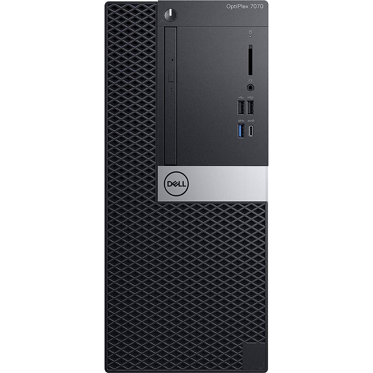 Dell OptiPlex 7070mt Computer Intel 9th Gen i7-9700 3.0GHz (Up to 4.8GHz) 8-Cores 12MB 65W CPU 16GB DDR4-2666MHz Memory 256GB NVMe PCIe SSD 1TB 7200RPM SATA HDD AMD Radeon™ R5 430 2G Windows 10 Pro