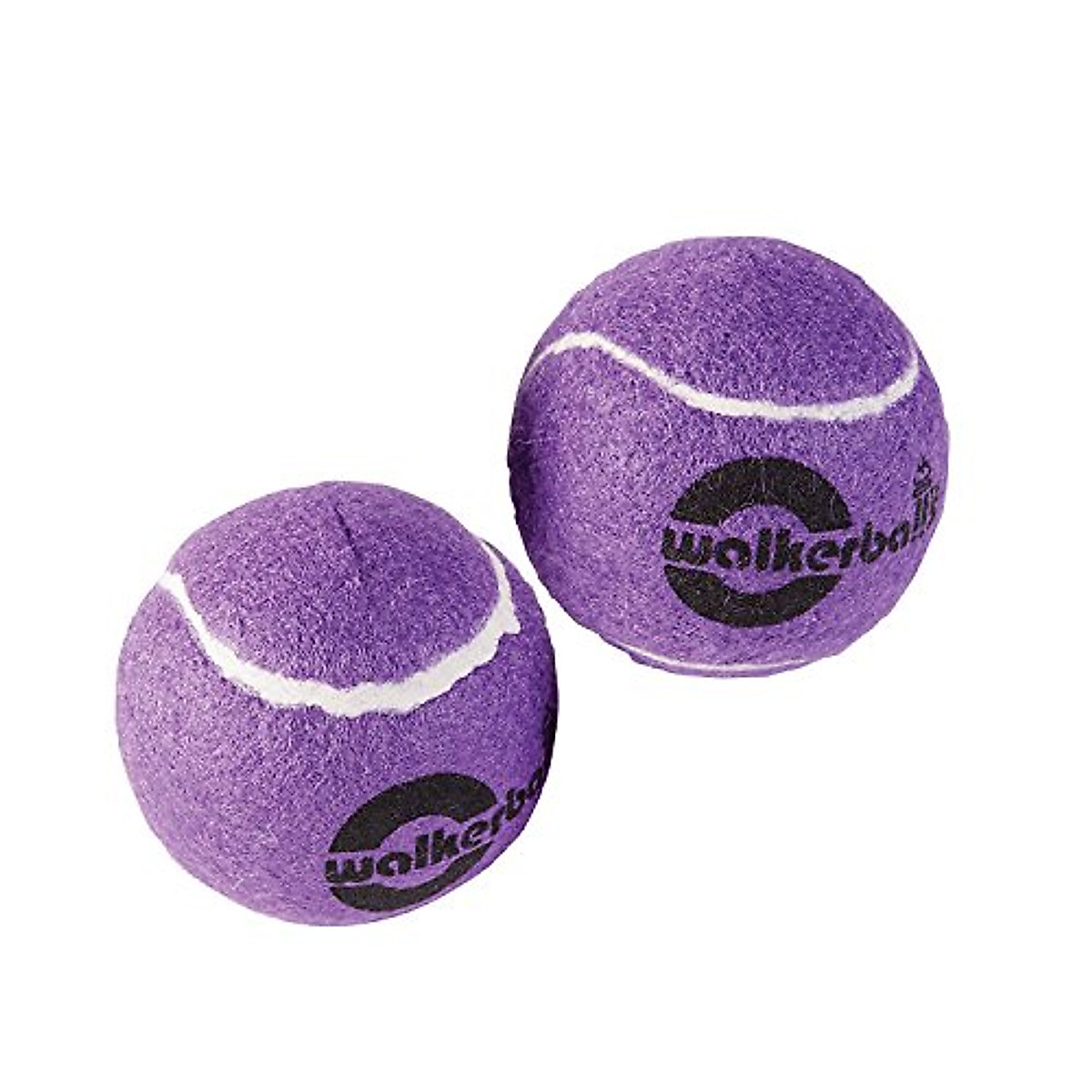 MABIS Pre-Cut Walker Glide Balls, Purple, One Pair
