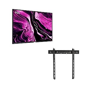 TCL 50-Inch Series 4 Class 4K 2160p Smart TV HDR 60Hz Refresh Rate Compatible with Alexa and Google Assistant (No Stands) + Free Wall Mount (Renewed)