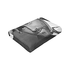 Ryan Reynolds Soft and Comfortable Warm Fleece Blanket for Sofa, Bed, Office Knee pad,Bed car Camp Beach Blanket Throw Blankets (50"x40") … (50"x40")