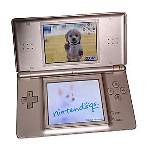 Nintendo DS Lite Metallic Rose with Nintendogs Best Friends (NDS Pink Bundle)