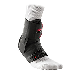 McDavid Ankle Brace w/Cross Straps, Maximum Support, Comfortable Compression & Breathable Design, Injury Recovery
