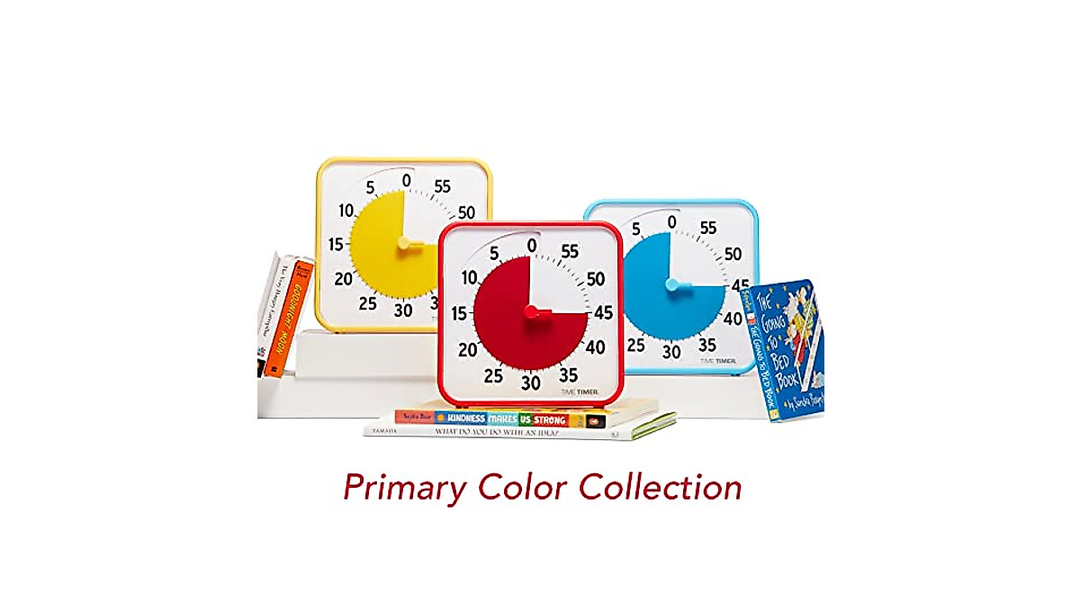 Time Timer 8 Inch Classroom Set - Visual Timer for Kids