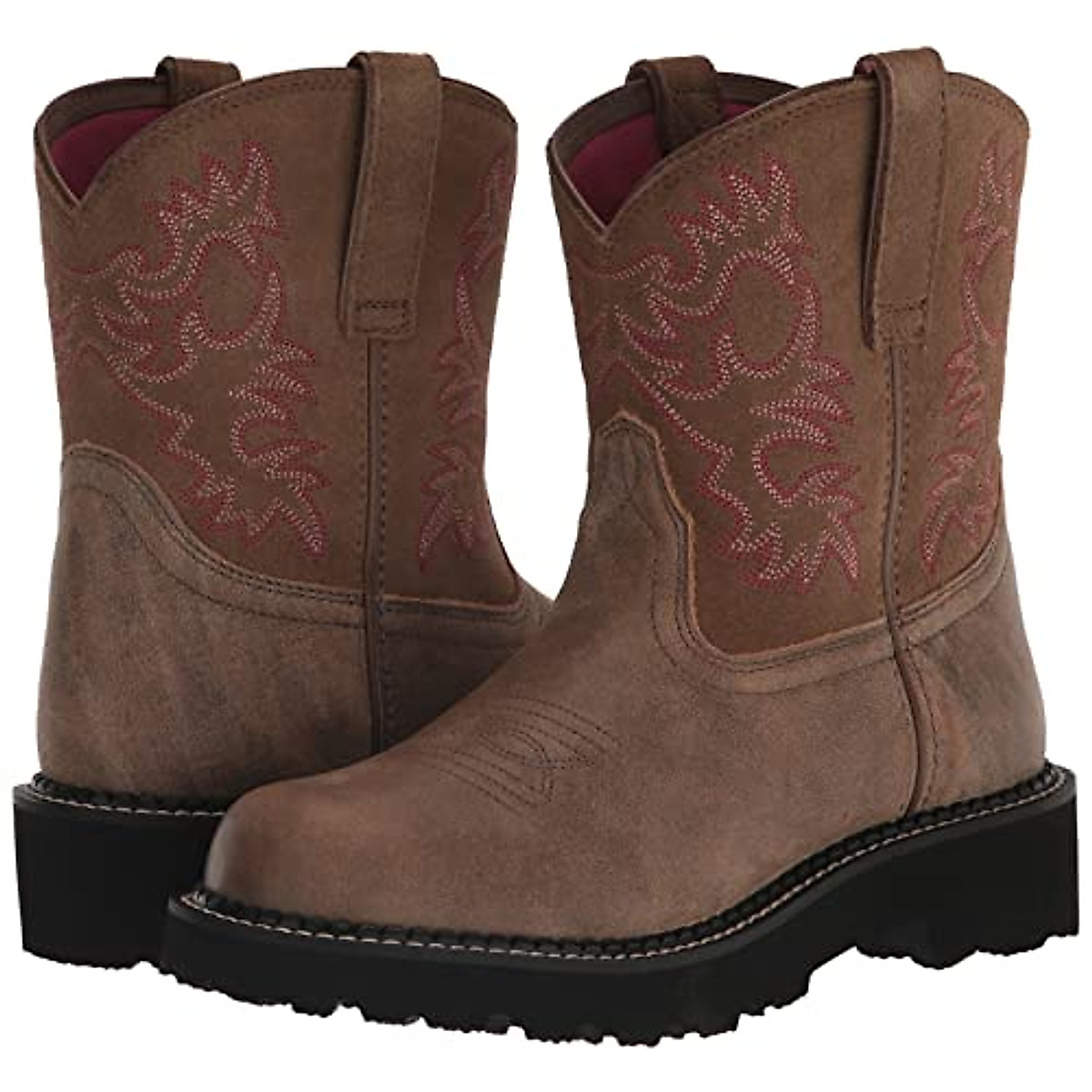 Ariat Womens Fatbaby Western Boot Brown Bomber/Brown Bomber 8.5