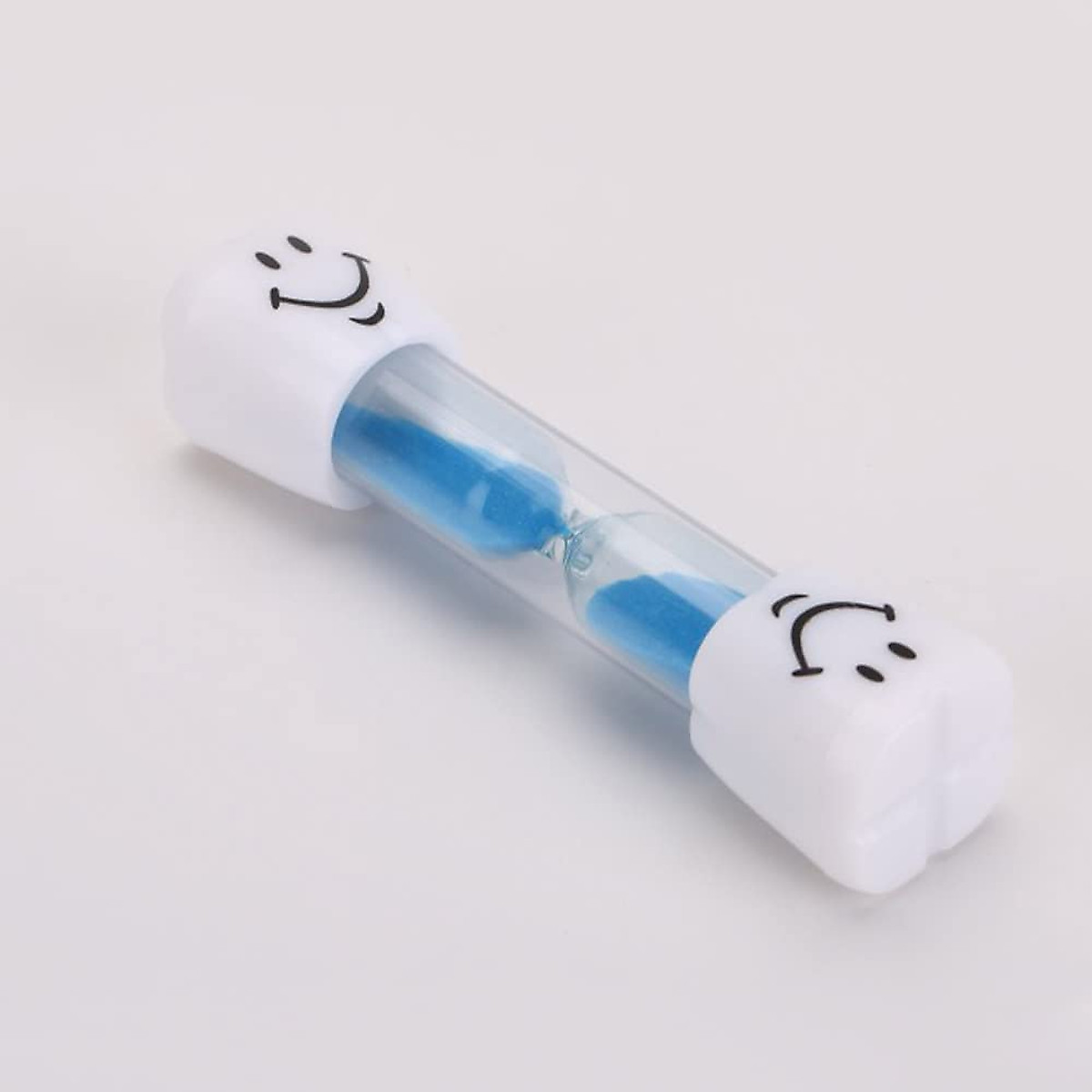 MagiDeal Kids Toothbrush Timer 2 Minute Smile Sand Timer for Brushing Children's Teeth (Blue)