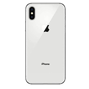 Apple iPhone X, 64GB, Silver - For T-Mobile (Renewed)