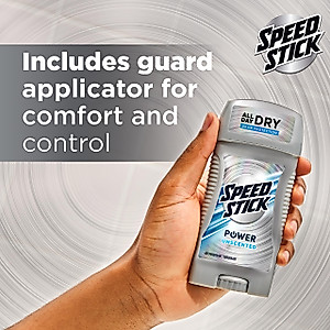 Speed Stick Men's Antiperspirant Deodorant, Unscented, 3 Ounce, 4 Pack