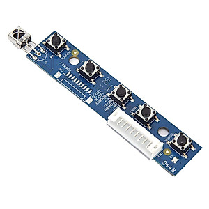 LCD Driver Board, Universal 40 Pins 9V-24V HDMI VGA 2AV Input LCD Controller Board, for AT070TN92 LED Panel AT065TN14