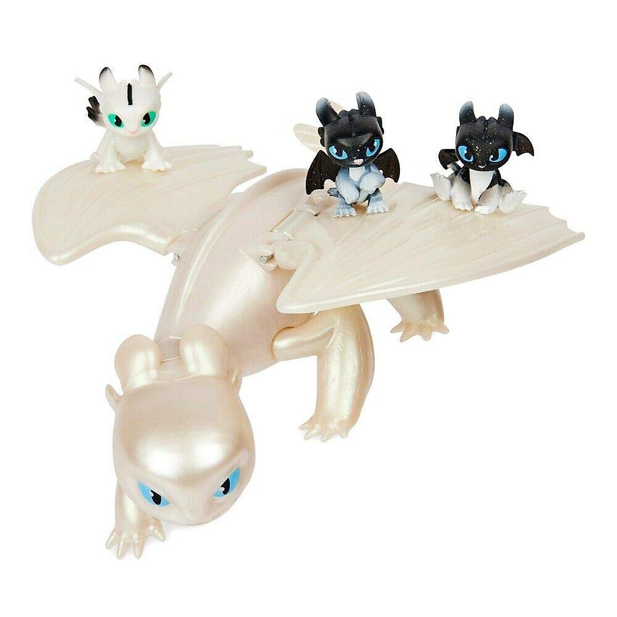 Dreamworks Dragons Legends Evolved Lightfury and Nightlights