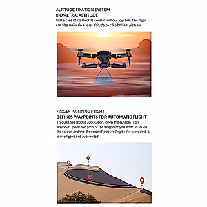 Raptor 8K Drone - Mini Drone with 4K HD Video Camera - Professional Drone for Beginners Kids and Adults - Foldable Quadcopter, Panoramic Mode 120º, Slow Motion Mode, 360º Rotation