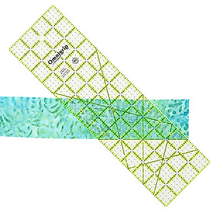 Omnigrip by Omnigrid Non-Slip Ruler, 4" x 14"