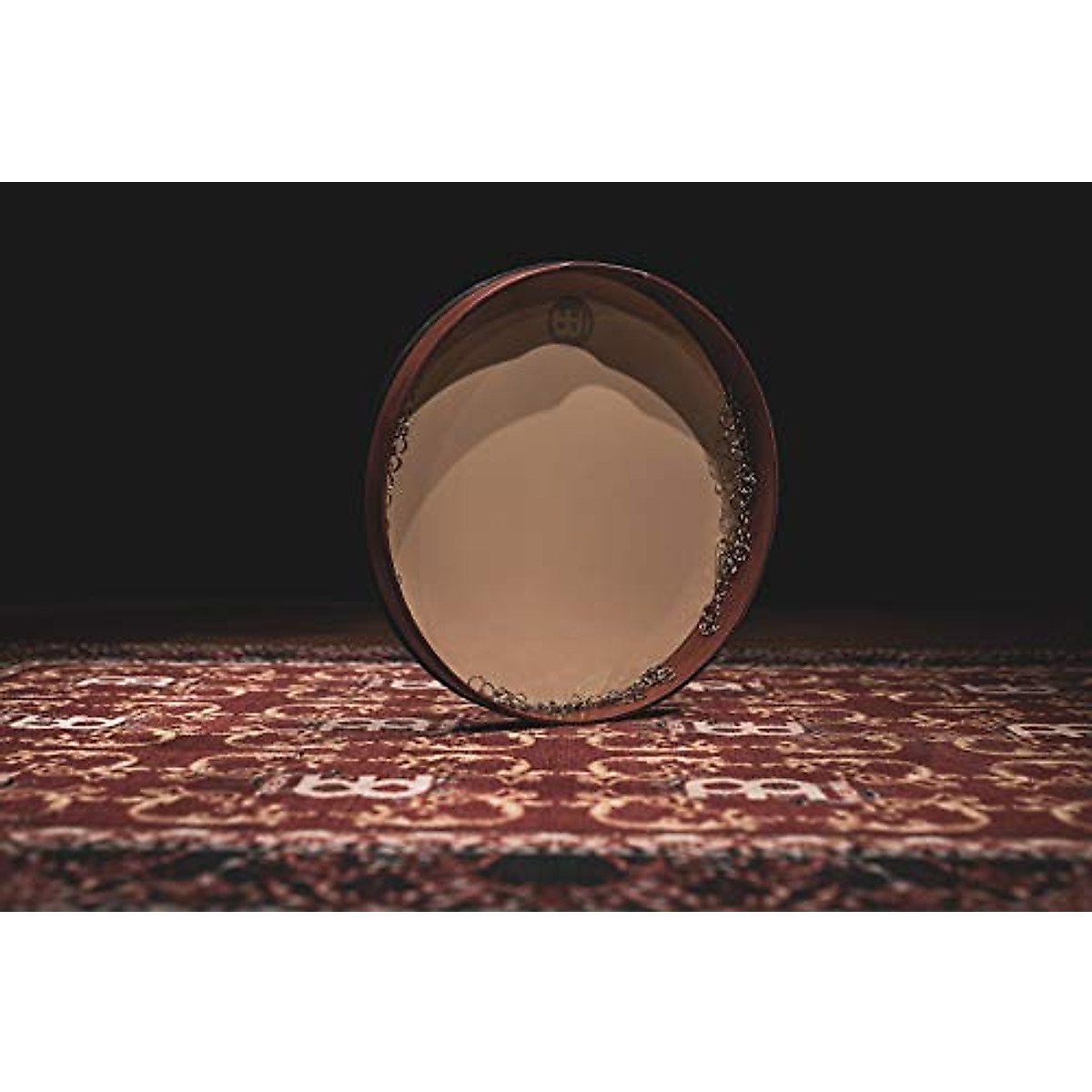 Meinl, 20 inches Frame Drum with Metal Rings, DAF-NOT Made in China-Coated Synthetic Head, Antique Brown Finish, 2-Year Warranty, 20" Diameter (FD20D-TF)