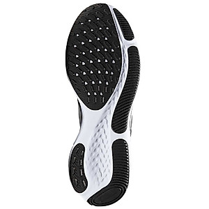 NIKE Men's Stroke Running Shoe, Black White Dk Grey Anthracite Volt, 6