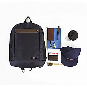 J World New York Beetle Laptop Backpack, Brown, One Size