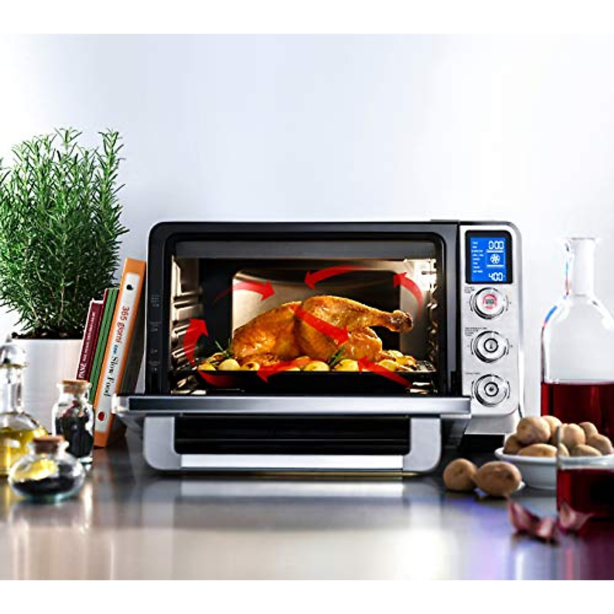 De'Longhi Premium Digital Convection Oven, 24L, Stainless Steel