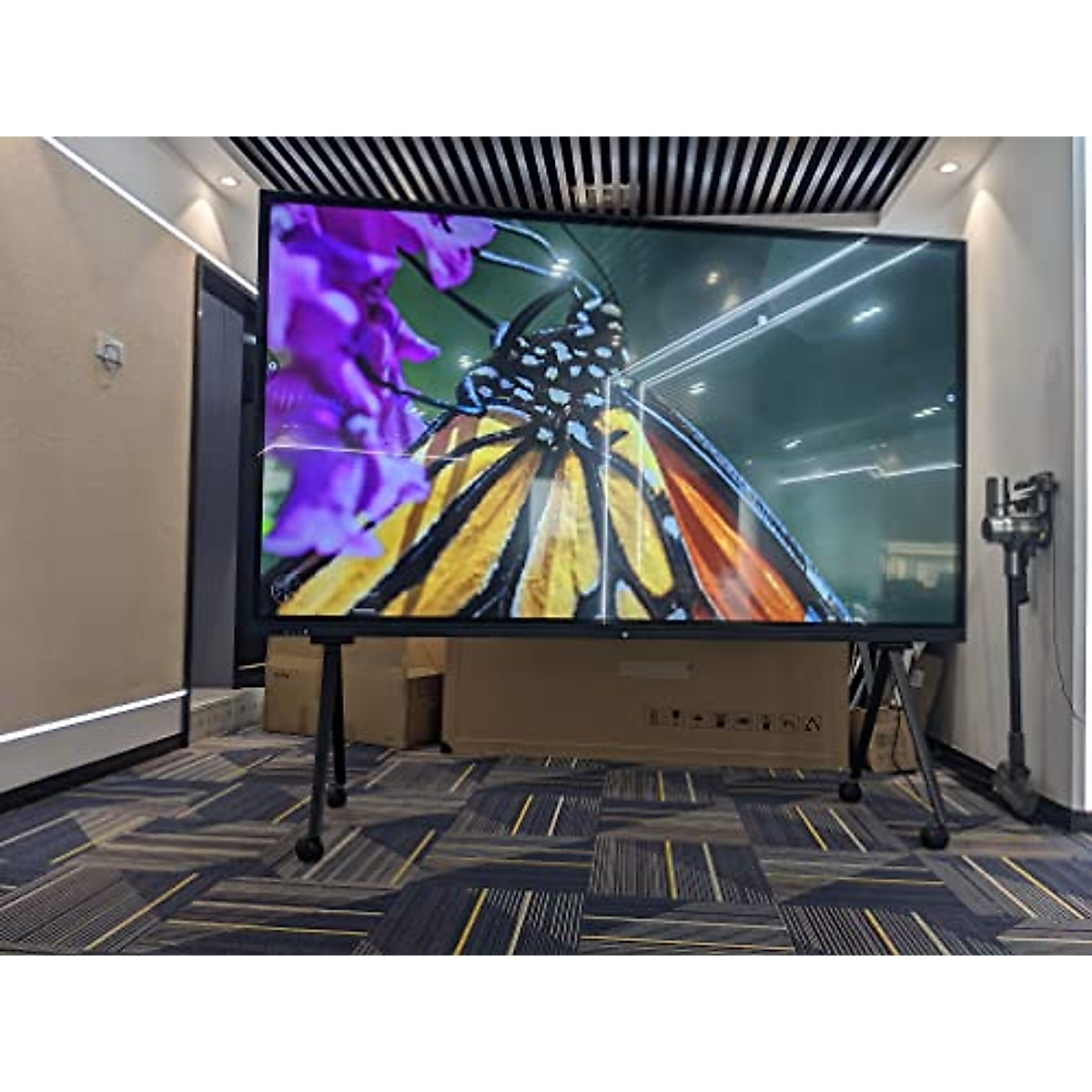 GTUOXIES 100 Inches UHD 4K TV, Large Size Television, Stunning and Reality Screen, Designed to Fit Gracefully Into Any Room and Blend in Beautifully with Any Décor