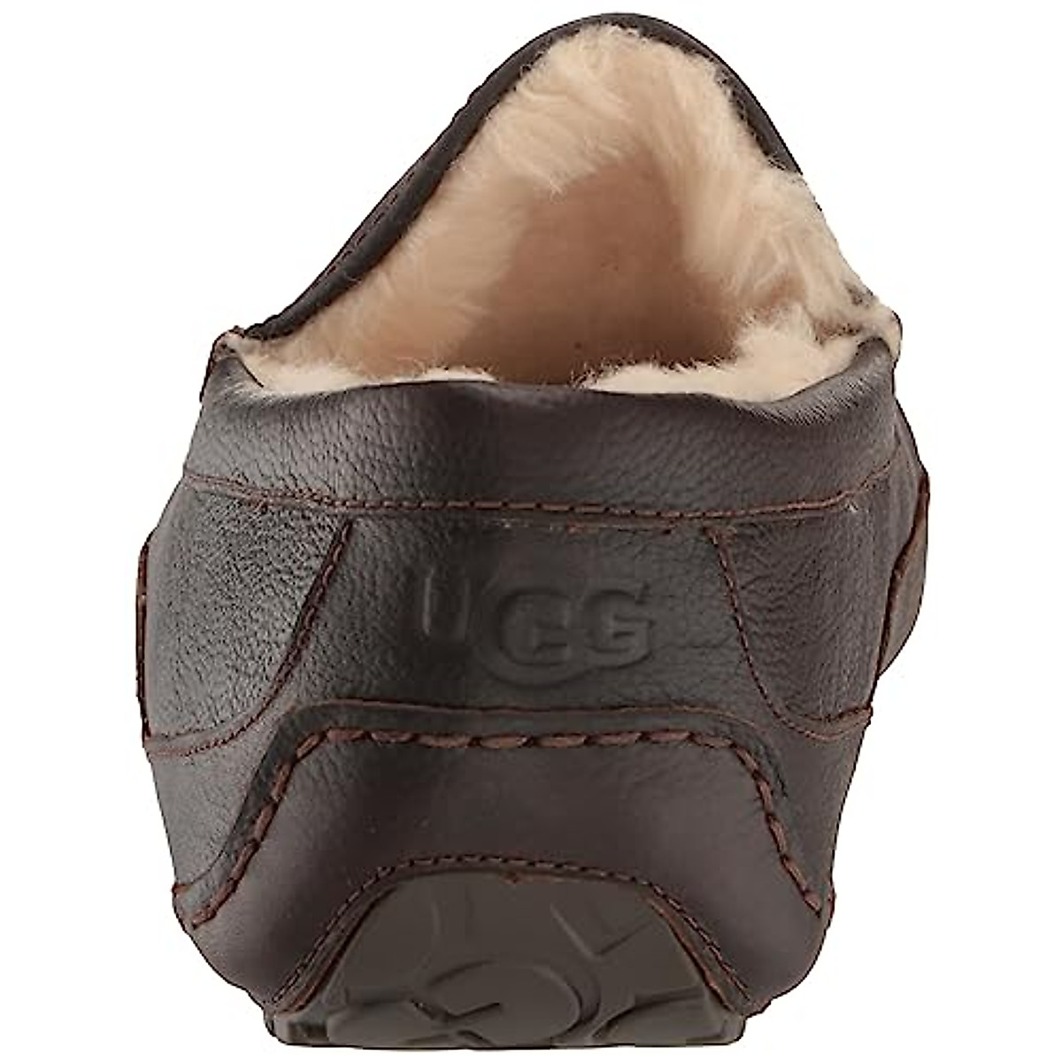 UGG Men's Ascot Discontinued Slipper, Dark Spice, 10