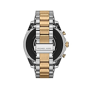 Michael Kors Men's & Women's Gen 6 44mm Touchscreen Smart Watch with Alexa Built-In, Fitness Tracker, Sleep Tracker, Heart Rate Monitor, GPS, Music Control, Smartphone Notifications (Model: MKT5133V)