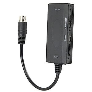 Shanrya Game Console Converter, Drive Free 720P Portable for SS Adapter Lossless for Sega for HDTV