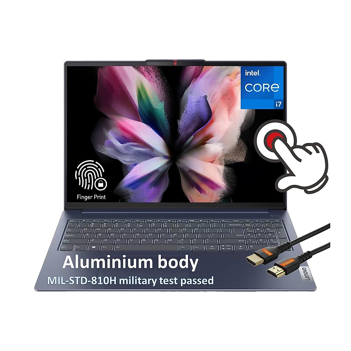 Lenovo 2023 IdeaPad Slim 5i 16" Touchscreen Laptop - 13th Gen Intel Core i7-1355U - WUXGA - 1920 x 1200 Touch Display - Windows 11 w/HDMI (16GB RAM | 1TB PCIe SSD)