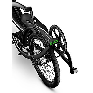 ElliptiGO 3C Long Stride Outdoor Elliptical Bike and Best Hybrid Indoor Exercise Trainer, Black