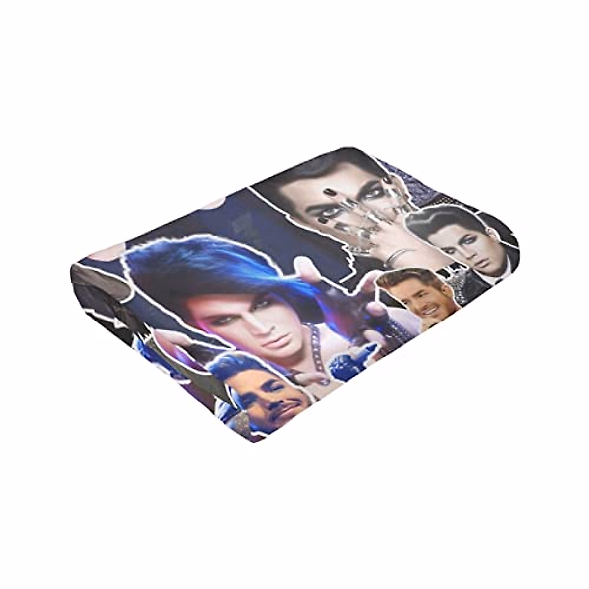 Blanket Adam Lambert Soft and Comfortable Warm Fleece Blanket for Sofa,Office Bed car Camp Couch Cozy Plush Throw Blankets Beach Blankets