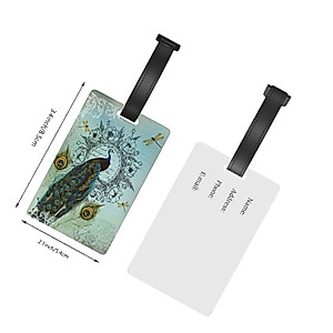 Nmbvcxz Peacocks Luggage Cover Suitcase Covers Washable Travel Luggage Protector Suitcase Cover L (27-30 inch luggage)